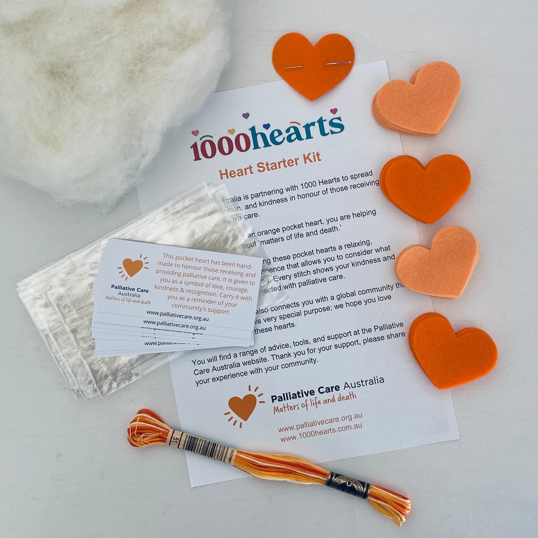 Kit - Palliative Care Australia Fundraiser – 1000 Hearts