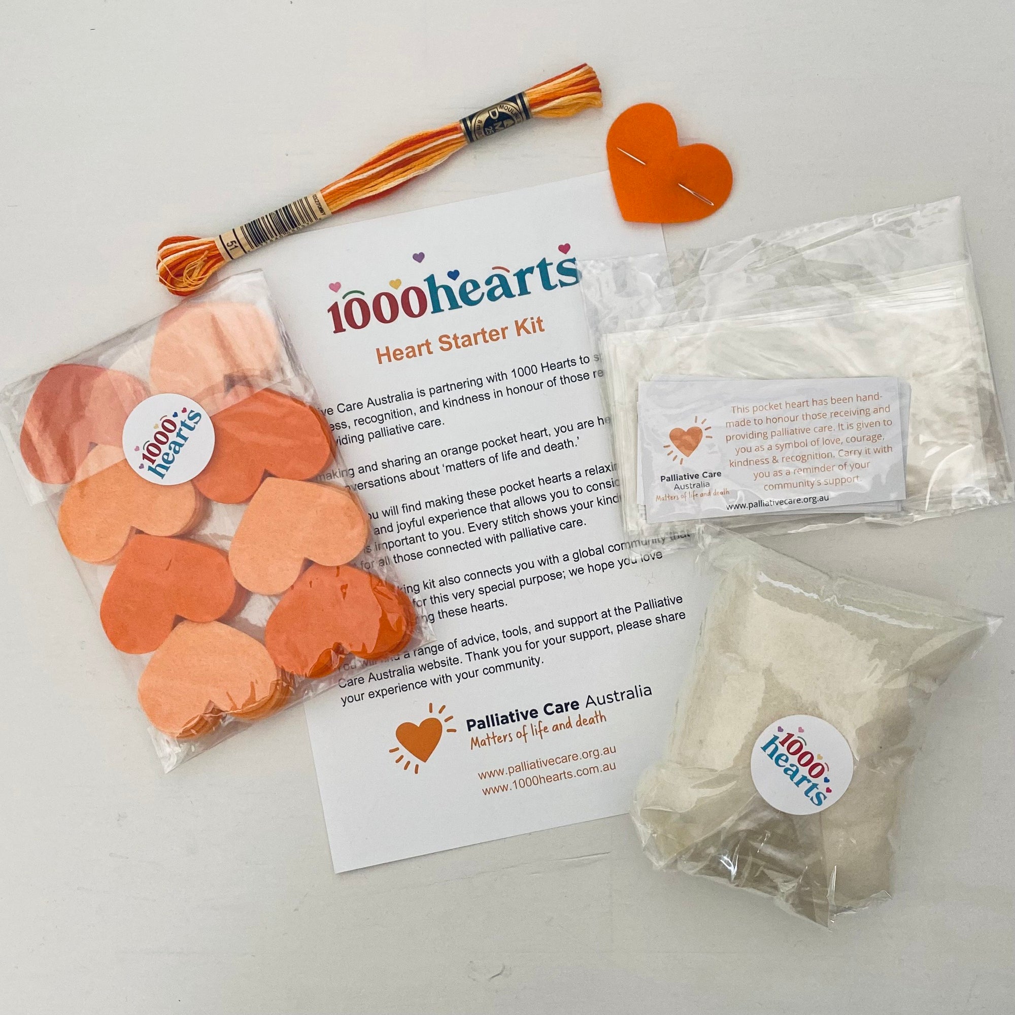 Kit - Palliative Care Australia Fundraiser – 1000 Hearts